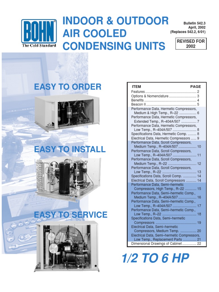 BHN Condensing Units | PDF