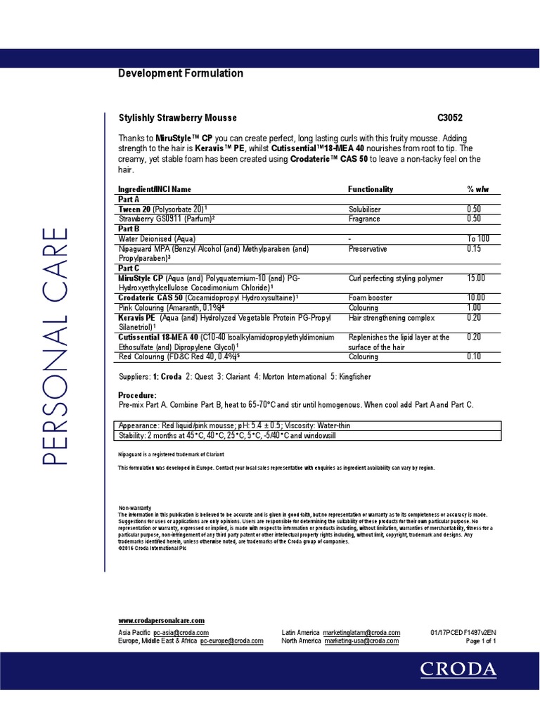 COS1704 Croda | Download Free PDF | Chemistry | Physical Sciences