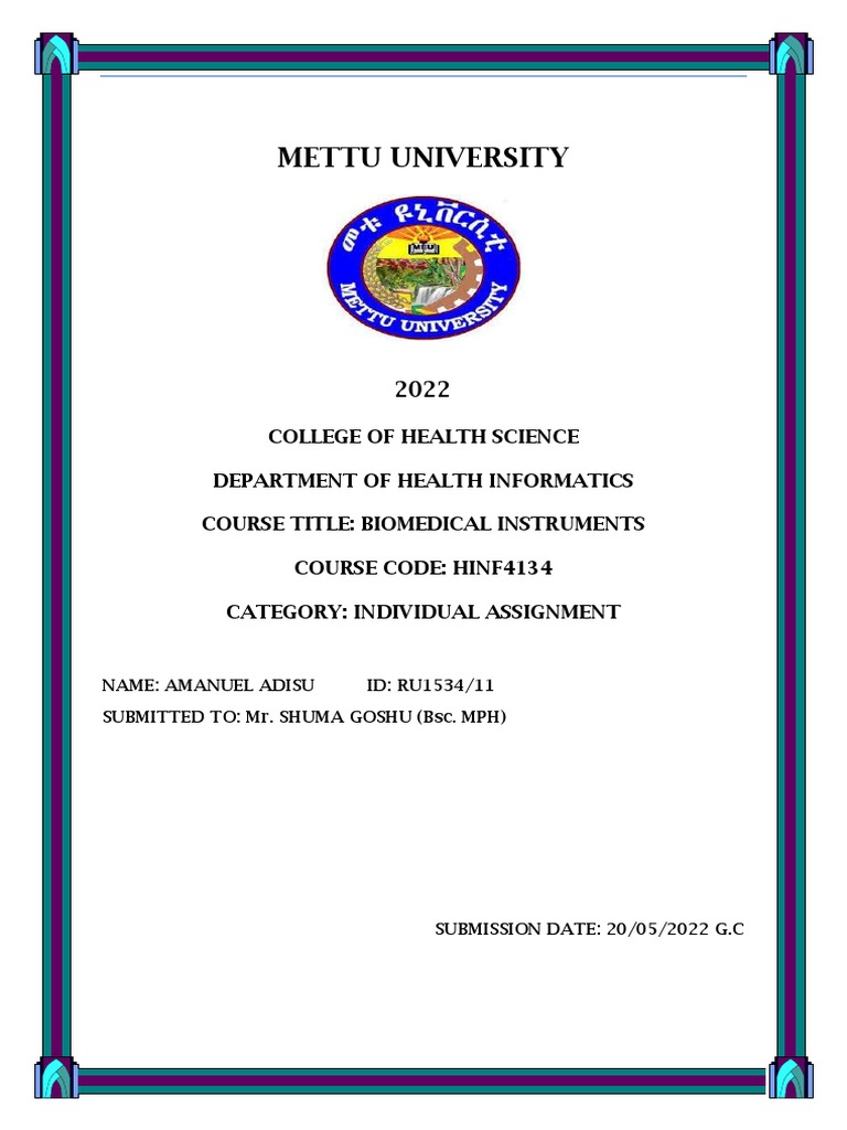 Bmi Assignment | PDF | Medical Ultrasound | Magnetic Resonance Imaging