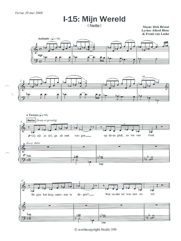 Céline - Mijn Wereld - Daens | PDF