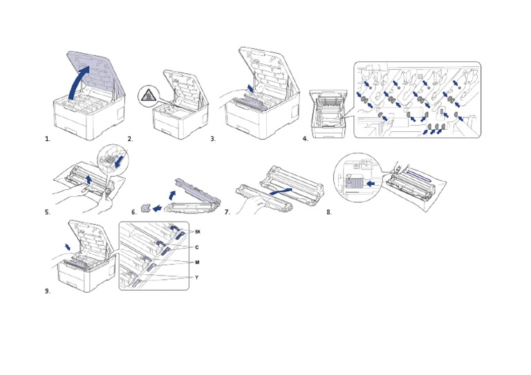 Notice Remplacement Toner | PDF