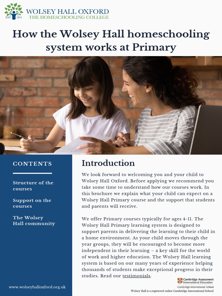 How It Works Primary Brochure | PDF