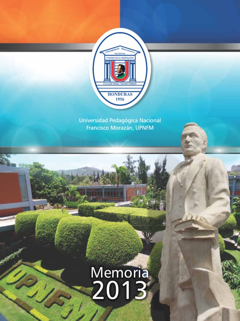 Memoria UPNFM 2013: Logros y Compromisos | PDF | Enseñando