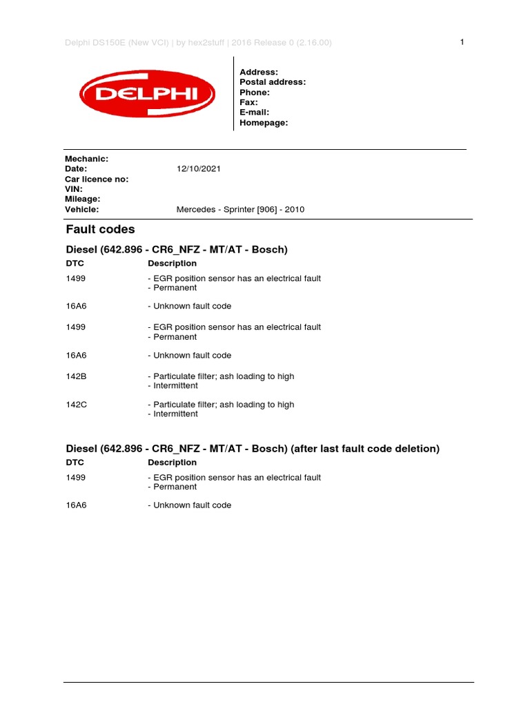 Mercedes Sprinter - 1 | PDF