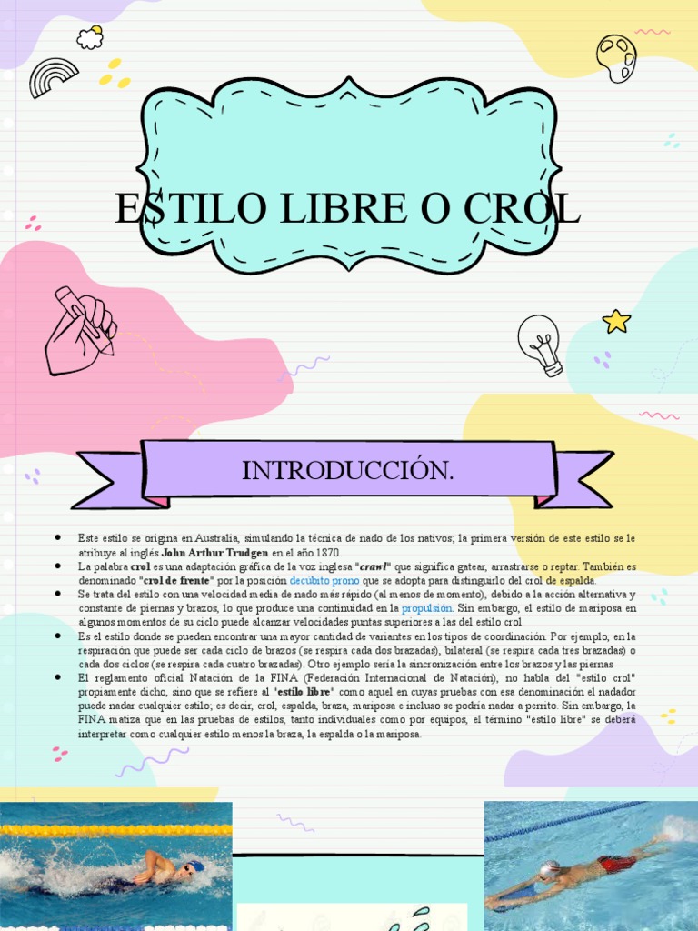 ESTILO LIBRE O CROL | PDF