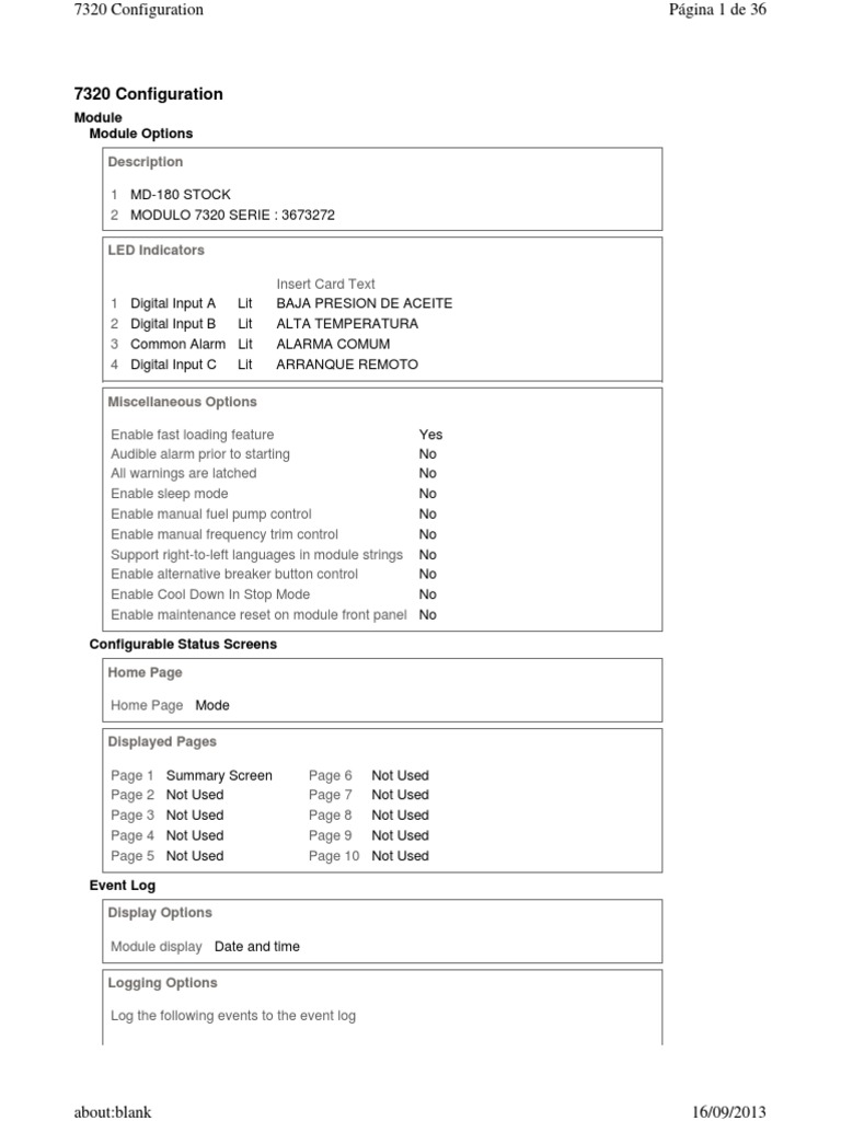 Modulo DSE 7320 | PDF | Mains Electricity | Power Supply