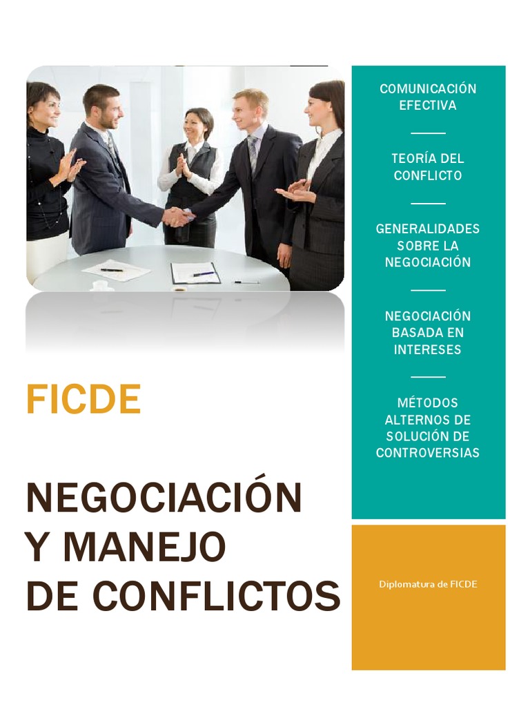 Negociacion y Manejo de Conflictos | PDF | Comunicación | Autoestima