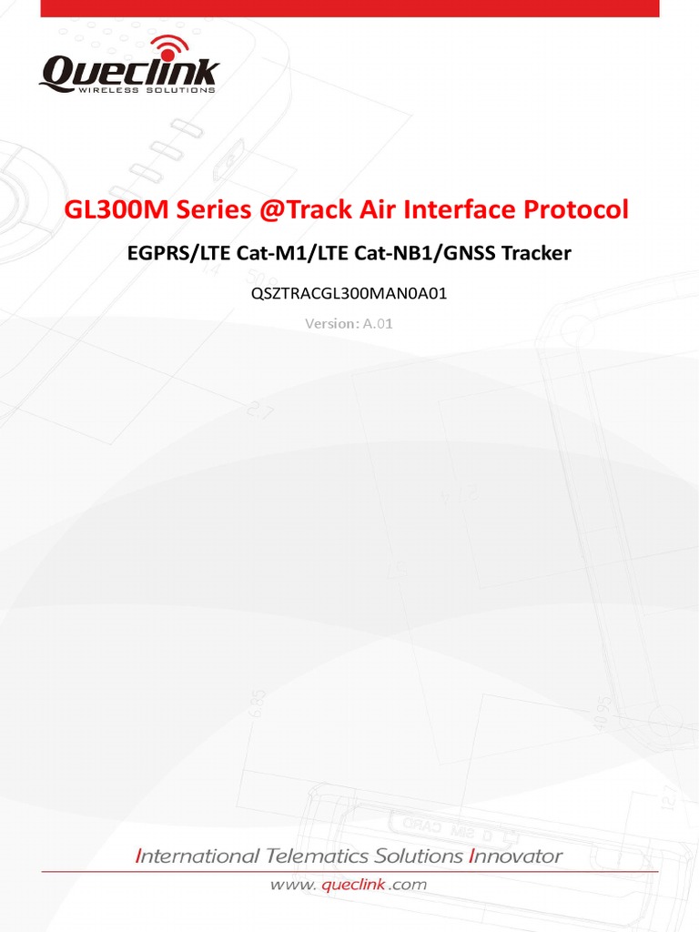 Gl300m Series Track Air Interface Protocol Va01 Pdf Port Computer Networking 