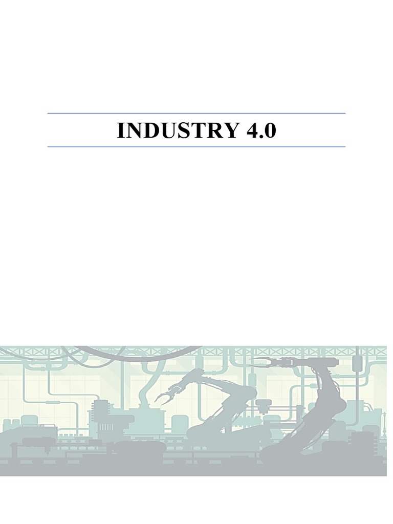 Industry 4.0 | PDF | Internet Of Things | Cloud Computing
