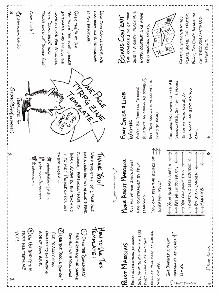 Example Zine Print File Pdf