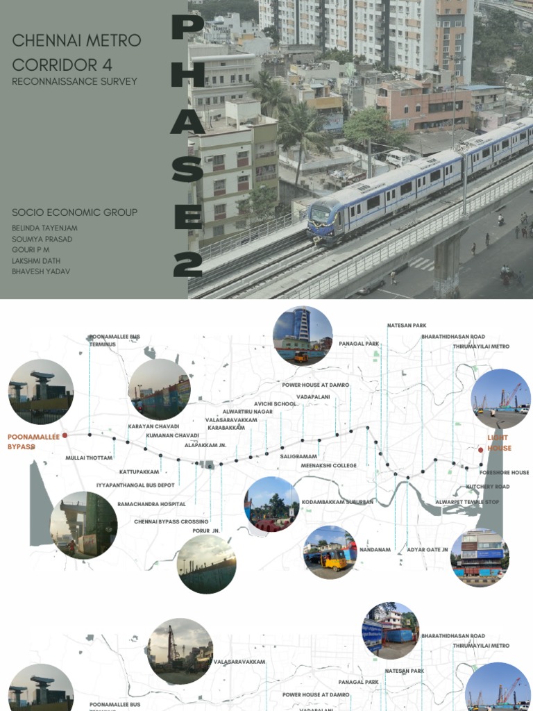 Chennai Metro Rail Project Phase - II | PDF | Economies