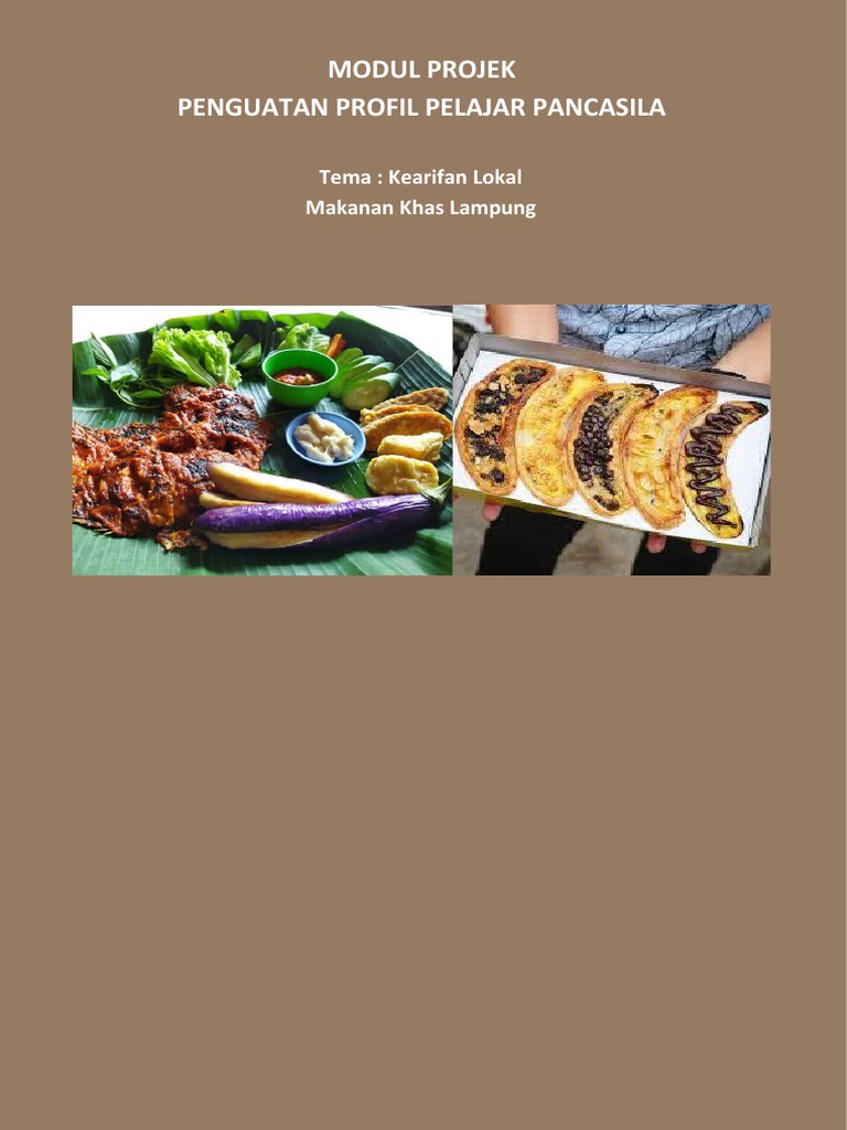 Modul Projek 1 - Kearifan Lokal | PDF Modul Projek 1 - Kearifan Lokal | PDF