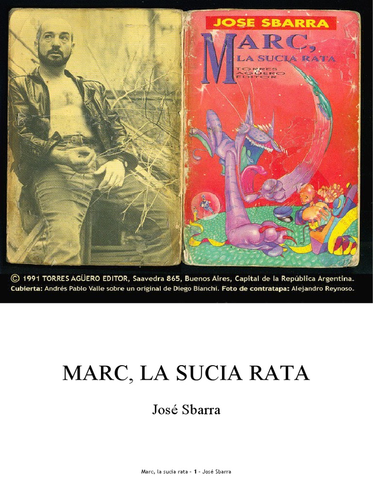 Sbarra, Jose - Marc La Sucia Rata | PDF | Amor