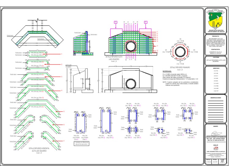Estructural Alcantarilla Sencilla | PDF