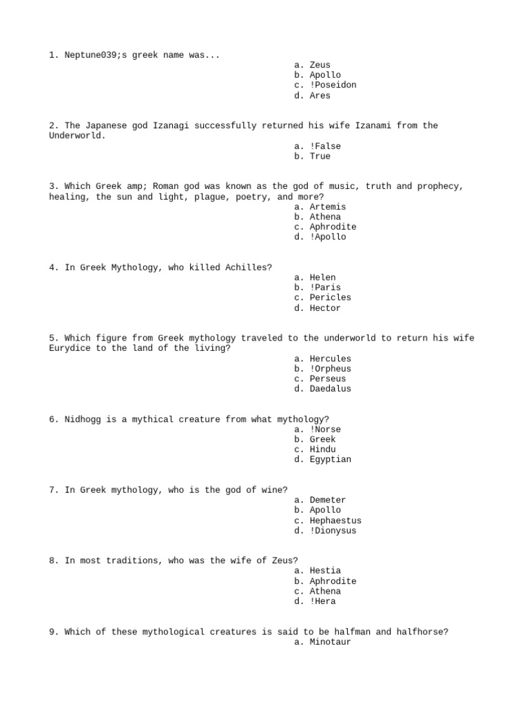 GEO104 Lesson Plan 1 | PDF | Greek Mythology | Apollo