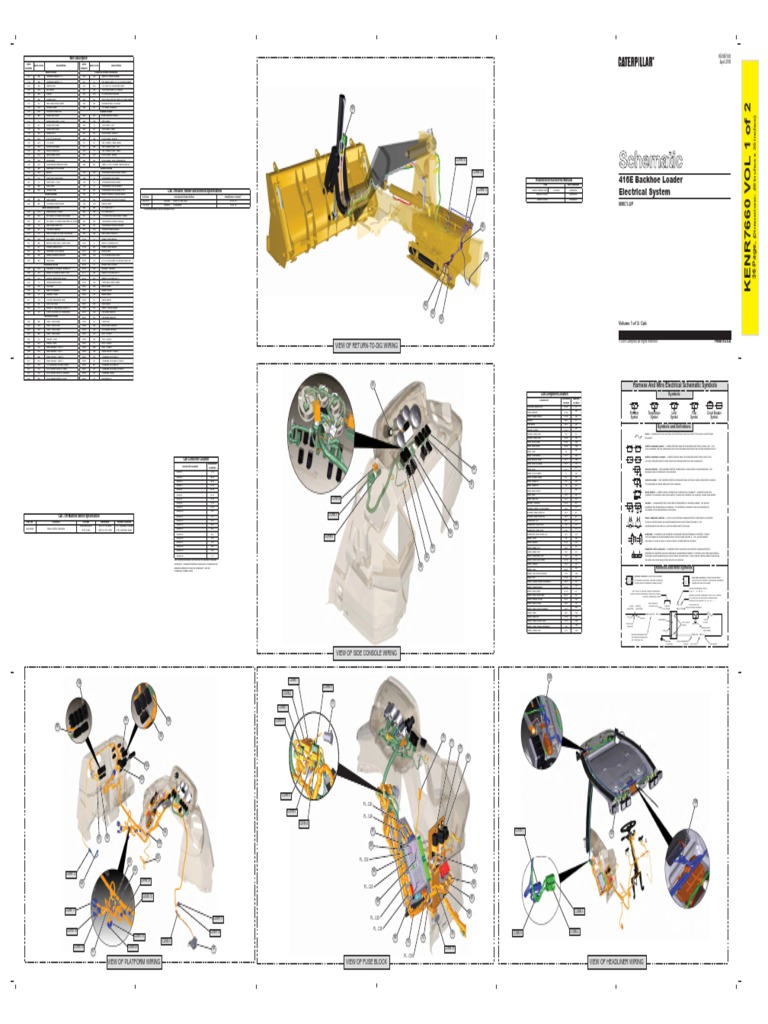 Backhoe Loader Electrical Guide | PDF | Relay | Switch