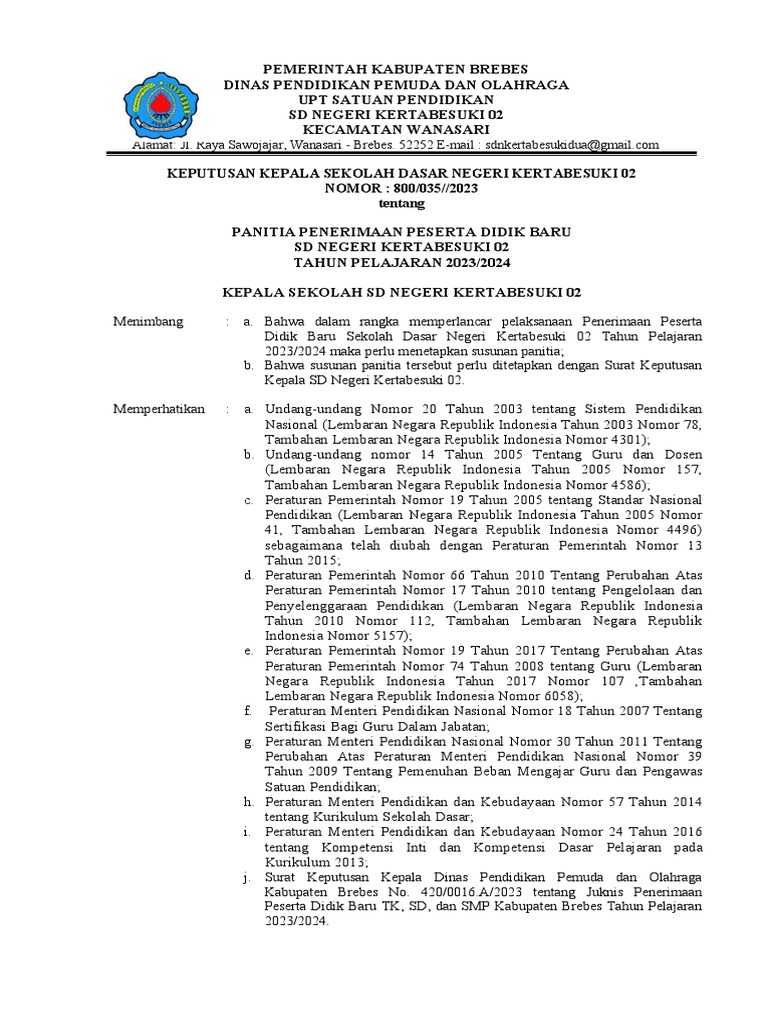 SK PPDB 20232024 | PDF