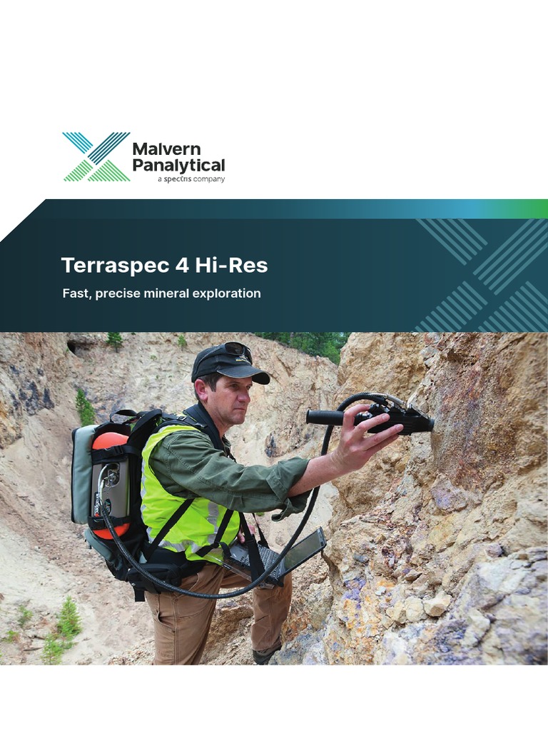 ASD TerraSpec 4 Hi-Res Mineral Spectrometer | PDF