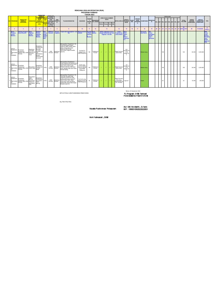Kelompok Putih - RUK Dan RPK Farmasi | PDF