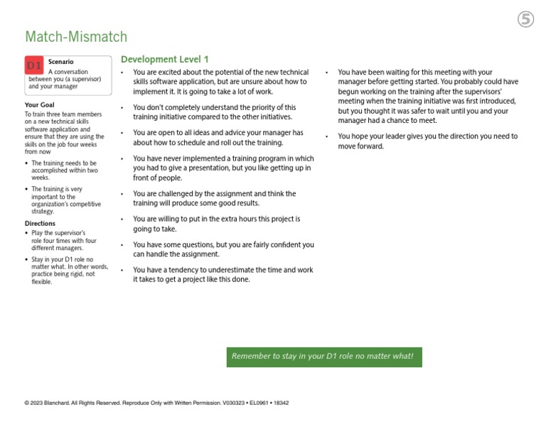5 - SLII Match Mismatch Cards | PDF
