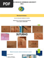 Guía de Sutura Colchonero Horizontal | PDF | Cirugía | Especialidades ...