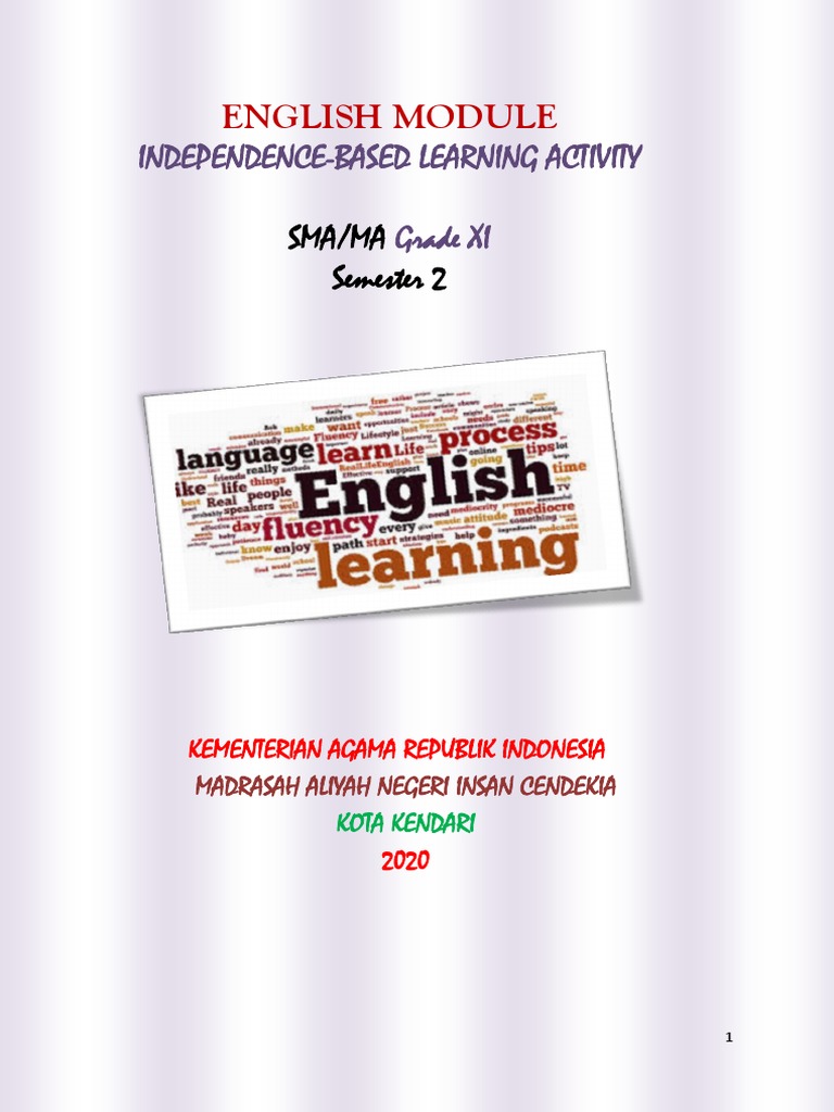 English Module Grade XI - Sem2 | PDF