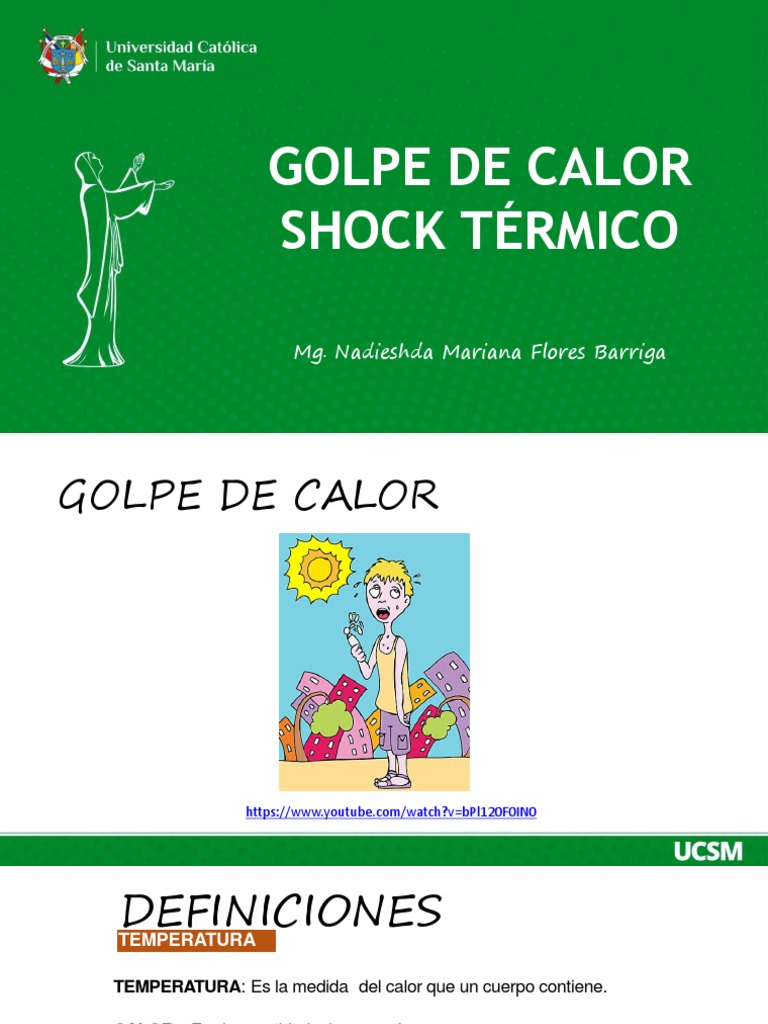 Tba - Golpe de Calor Shock Térmico | PDF | Termorregulación | Calor