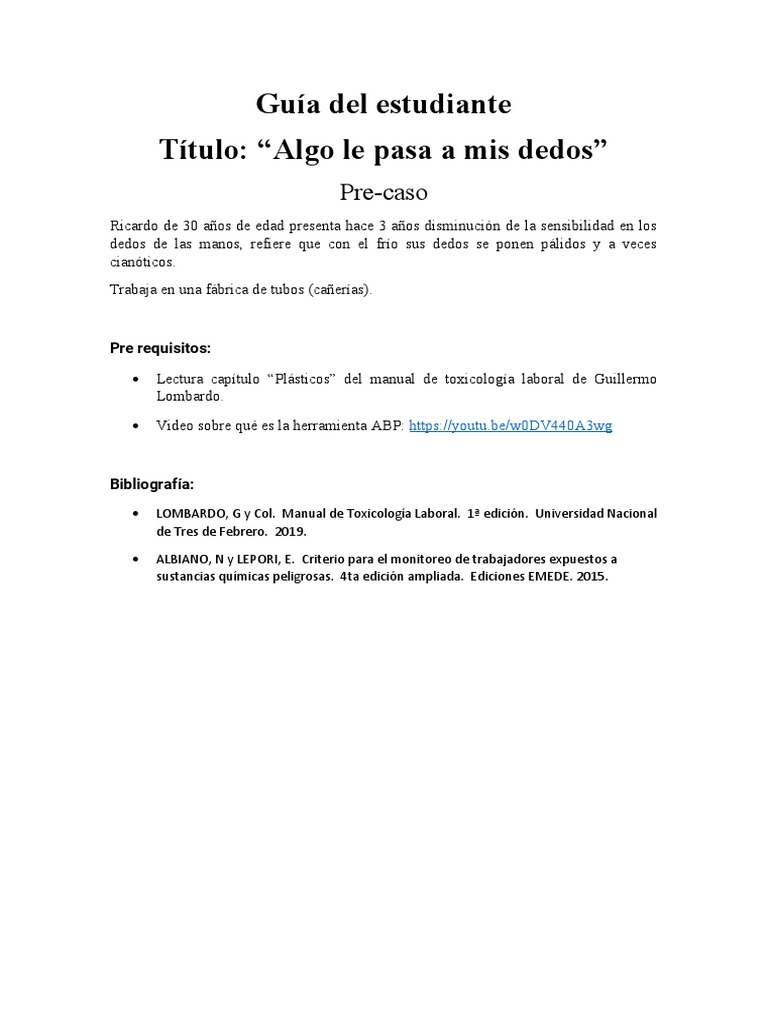 ABP 1 Guía Del Estudiante PRIMERA UNIDAD Sin Información Adicional | PDF