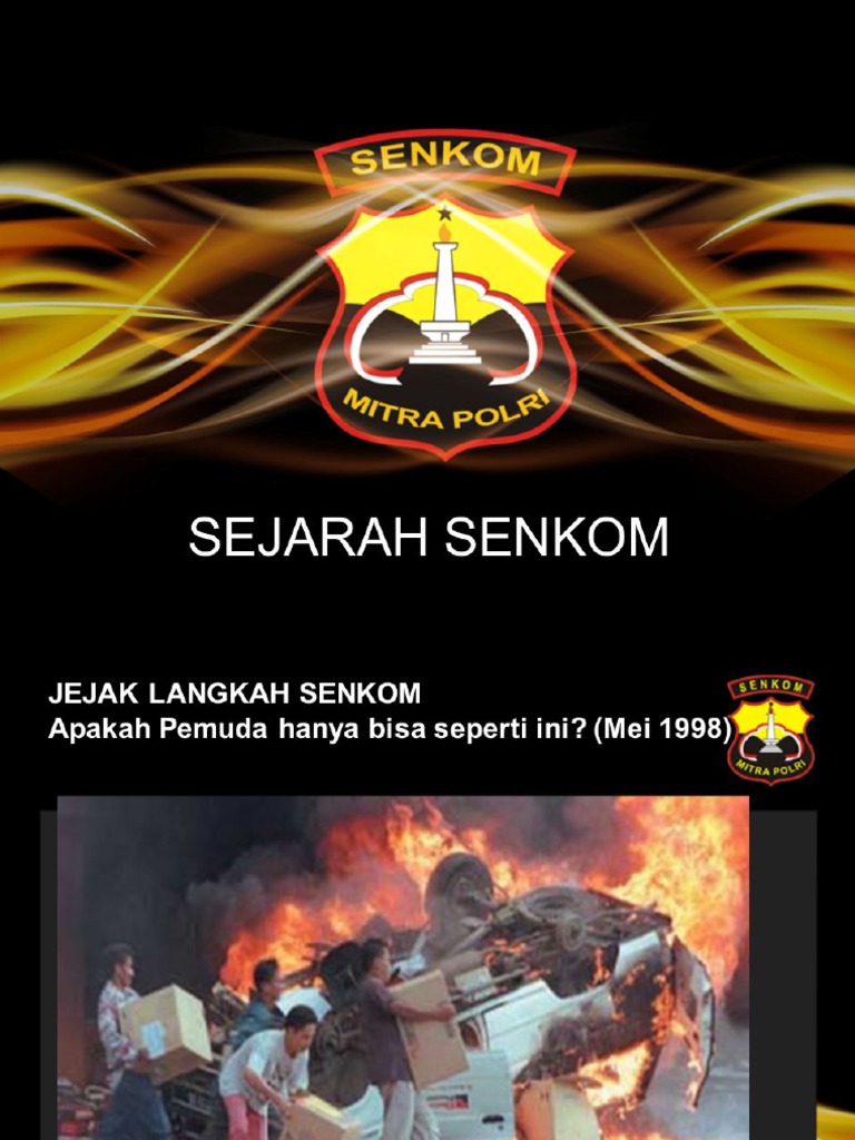 Sejarah Sejarah Senkom - PPT Download | PDF