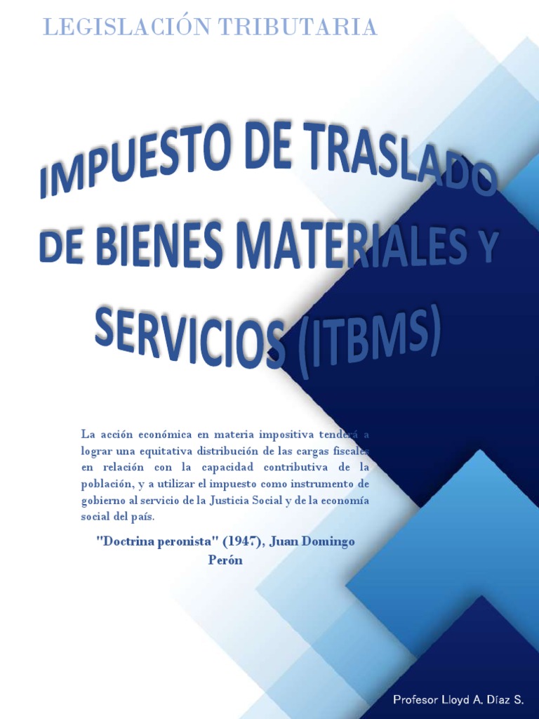 M3 L1 Impuesto de Traslado de Bienes Materiales y Servicios | Descargar gratis PDF | Impuestos ...