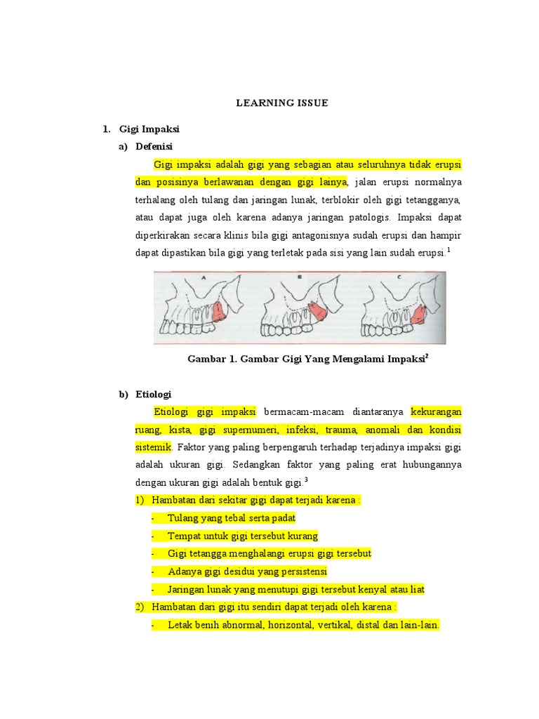 LEARNING ISSUE Bintang | PDF