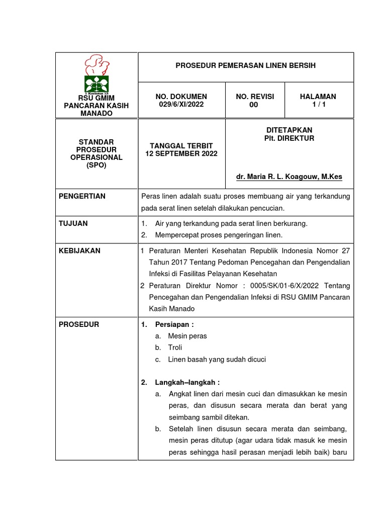 PPI6_EP2_SPO Pemerasan Linen bersih | PDF