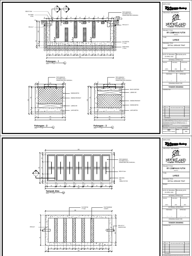 Detail Grease Trap | PDF | Business Law | Document
