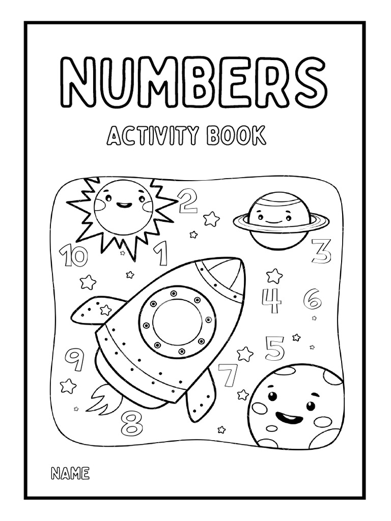 Fun Numbers Activity Book for Kids | PDF