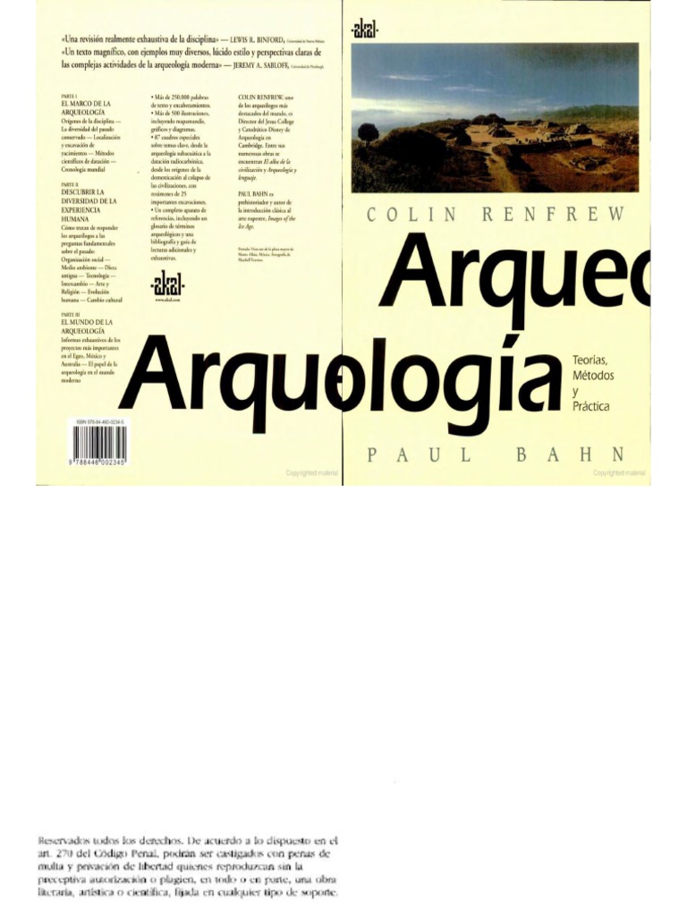 RENFREW, C. y P. BAHN. 2007 - Cap.1 | PDF