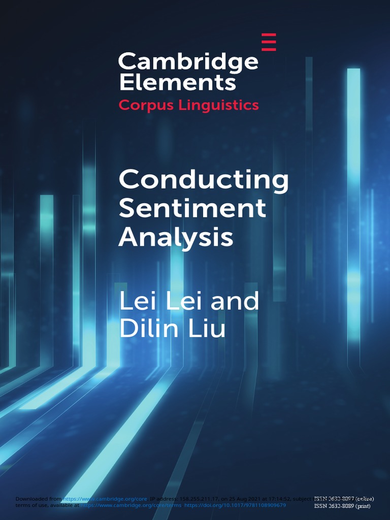 Conducting Sentiment Analysis - Lei Lei, Dilin Liu | PDF Conducting Sentiment Analysis - Lei Lei, Dilin Liu | PDF