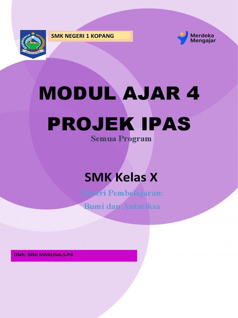 Modul Ajar Bumi Antariksa | PDF