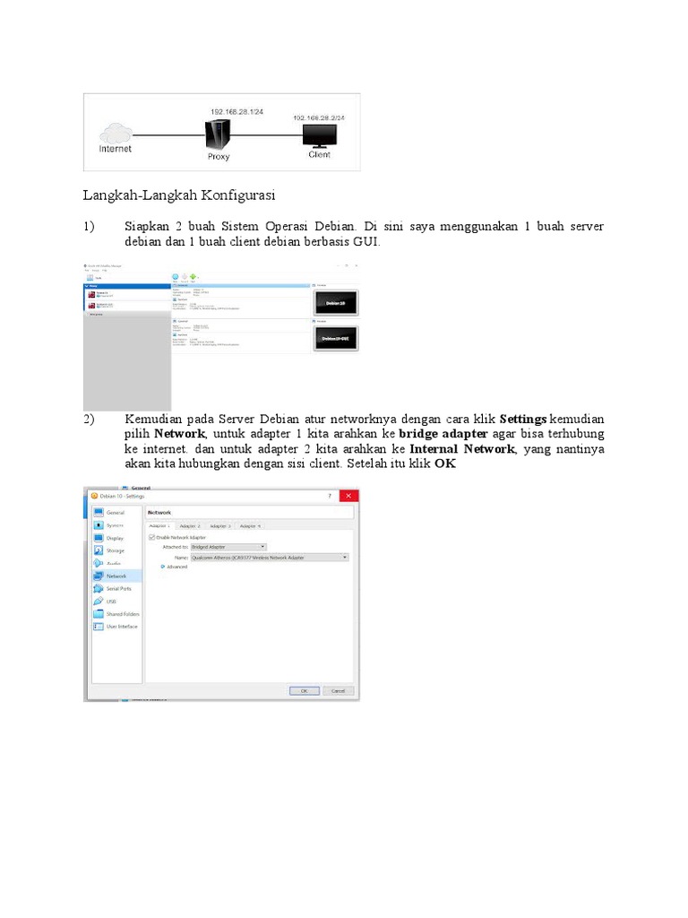 Langkah-Instalasi Proxy Blocking | PDF