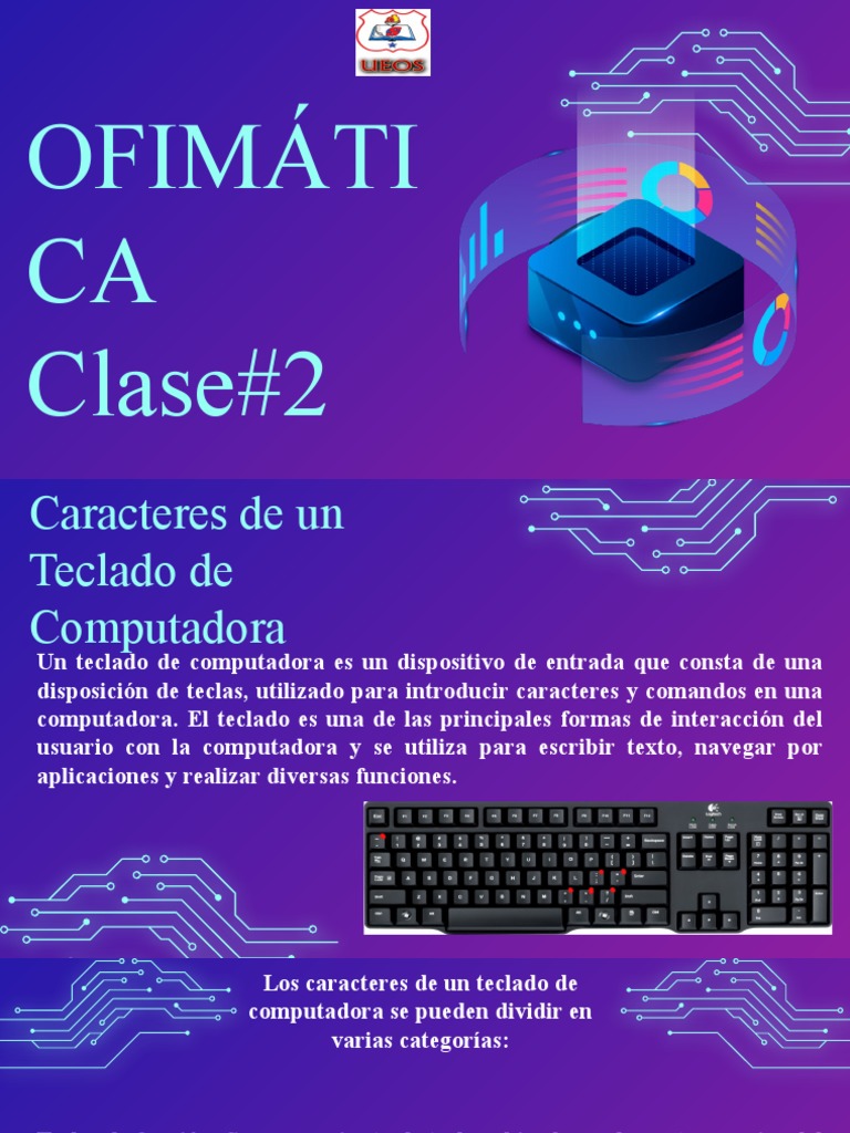Ofimática Clase 2 | PDF | Teclado | Máquina de escribir