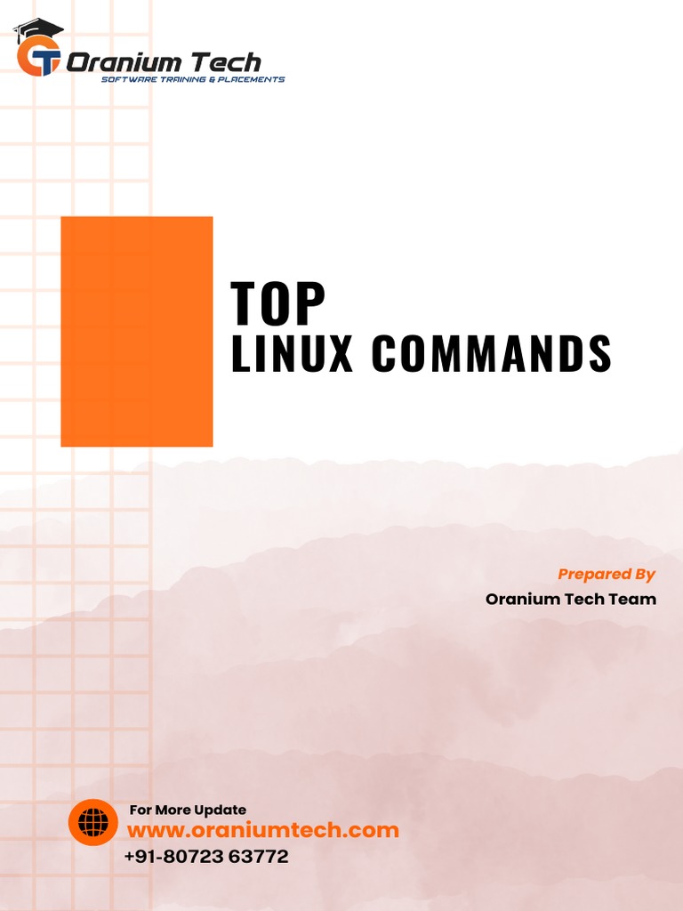 Top 80 - Linux Commands | Pdf | Secure Shell | Computer File