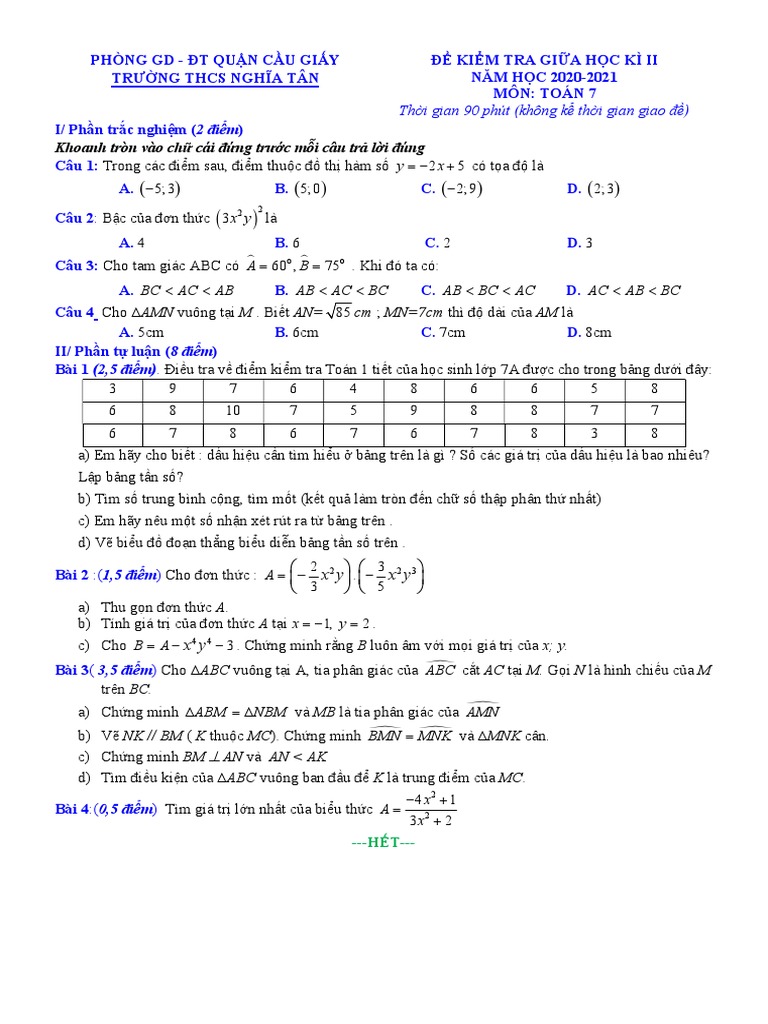 de-kiem-tra-giua-hoc-ki-2-toan-7-nam-2020-2021-truong-thcs-nghia-tan-ha-noi | PDF