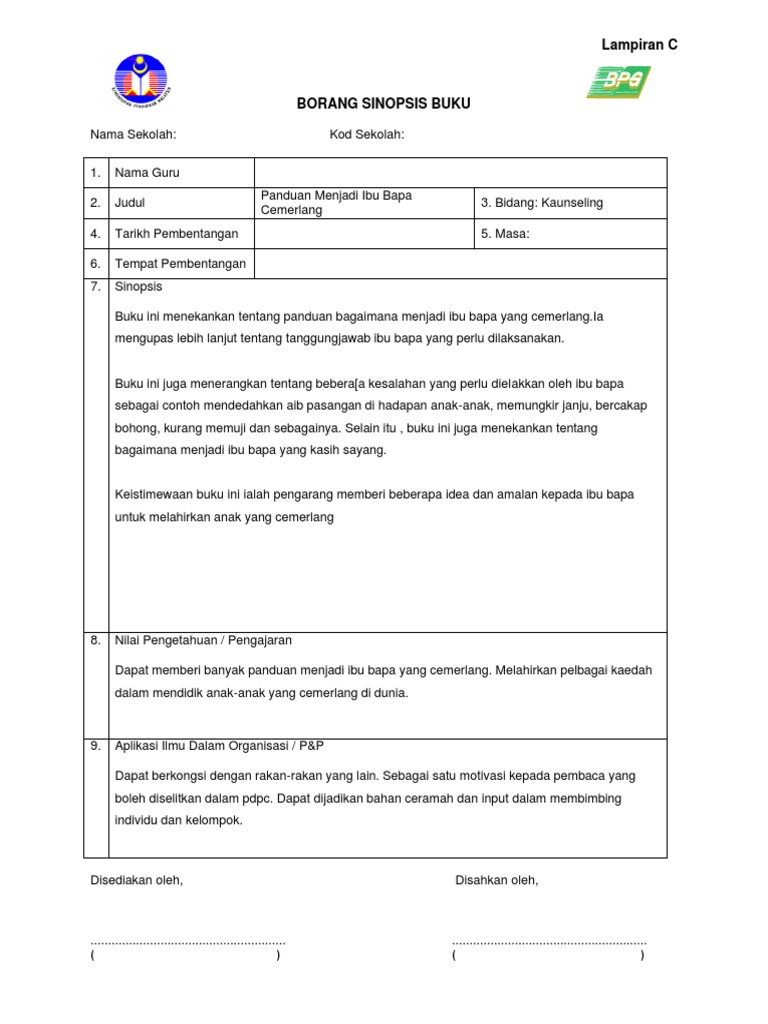Sinopsis - Buku 4 | PDF