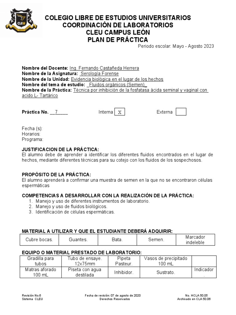 Practica7 Serologia | PDF | Tecnología