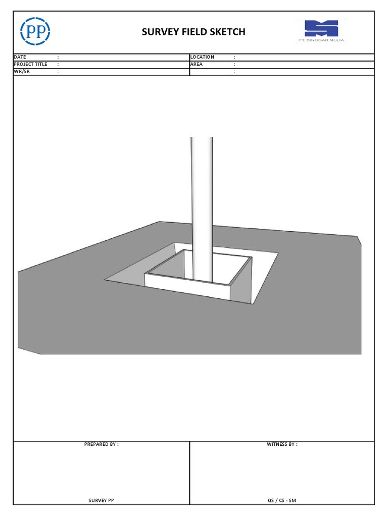 Field Sketch Survey - List Coordinate | PDF | Social Science