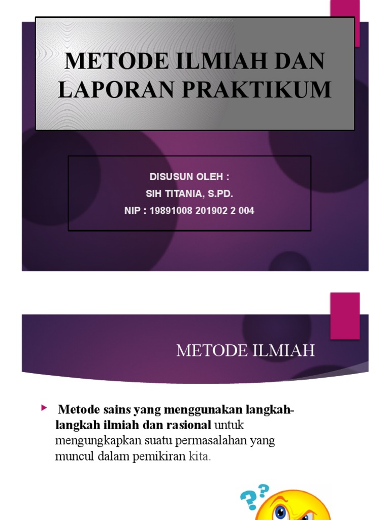 Metode Ilmiah | PDF