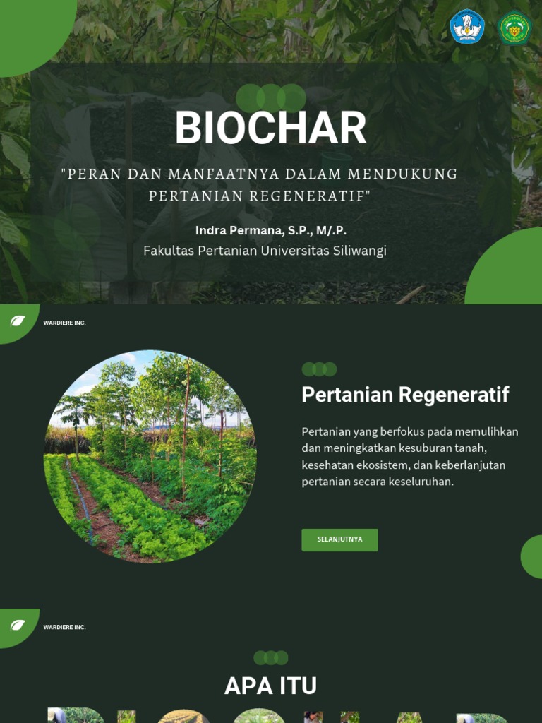 Peran Biochar Dalam Pertanian | PDF