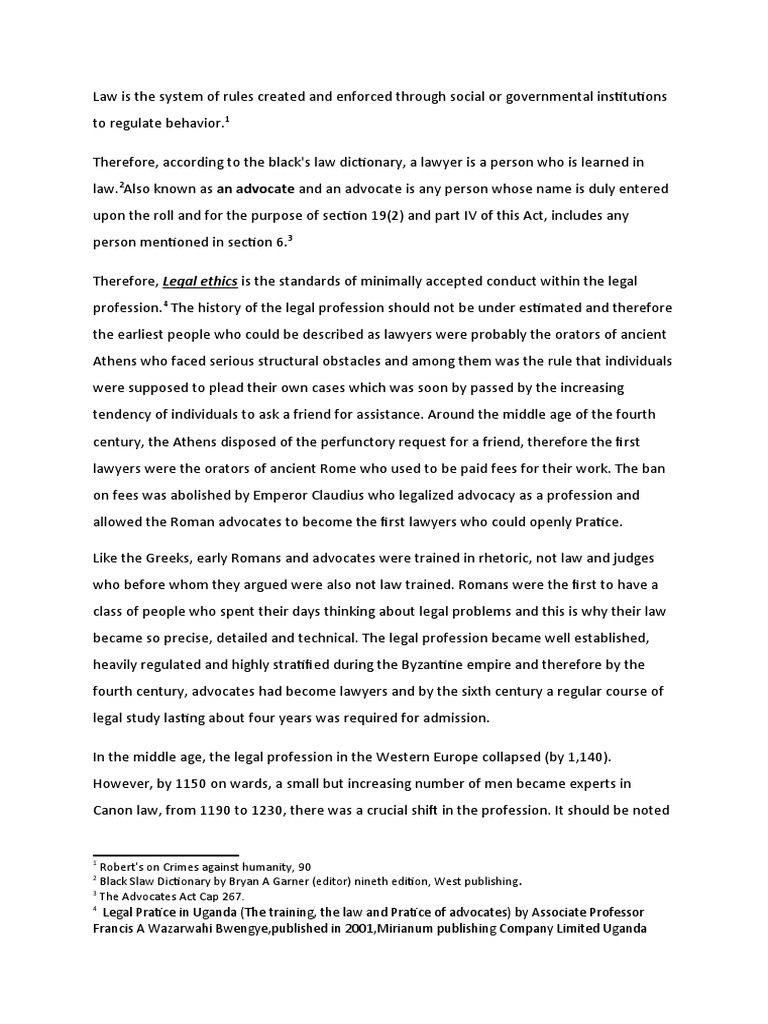 Legal ethics | PDF
