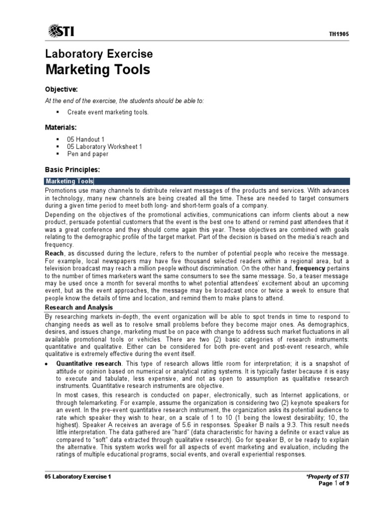 05 Laboratory Exercise 1 | PDF