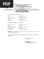 Surat Keterangan Rata-rata Nilai Rapor | PDF