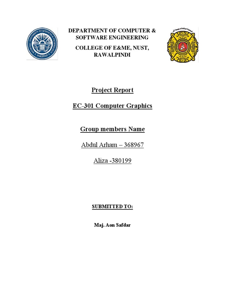 CG Proj Report | PDF | Prototype | Unity (Game Engine)